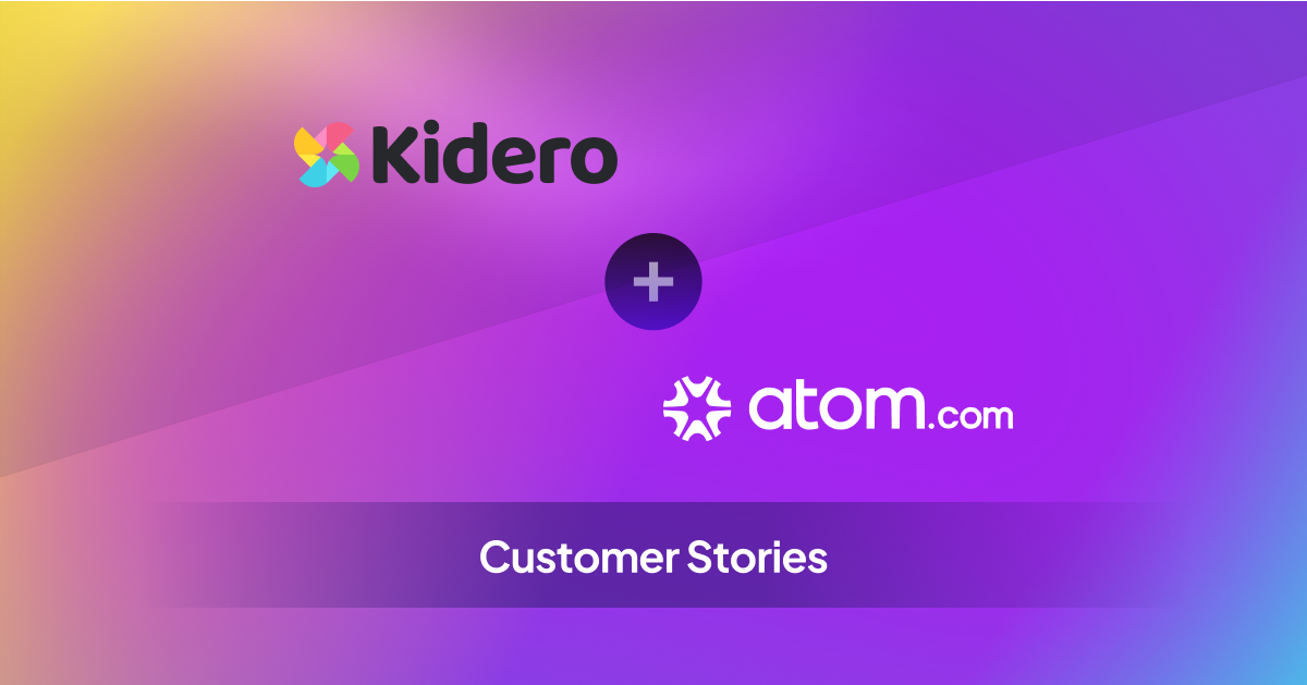 Case Study: How Kidero Found the Perfect Global Domain with Atom.com - Atom