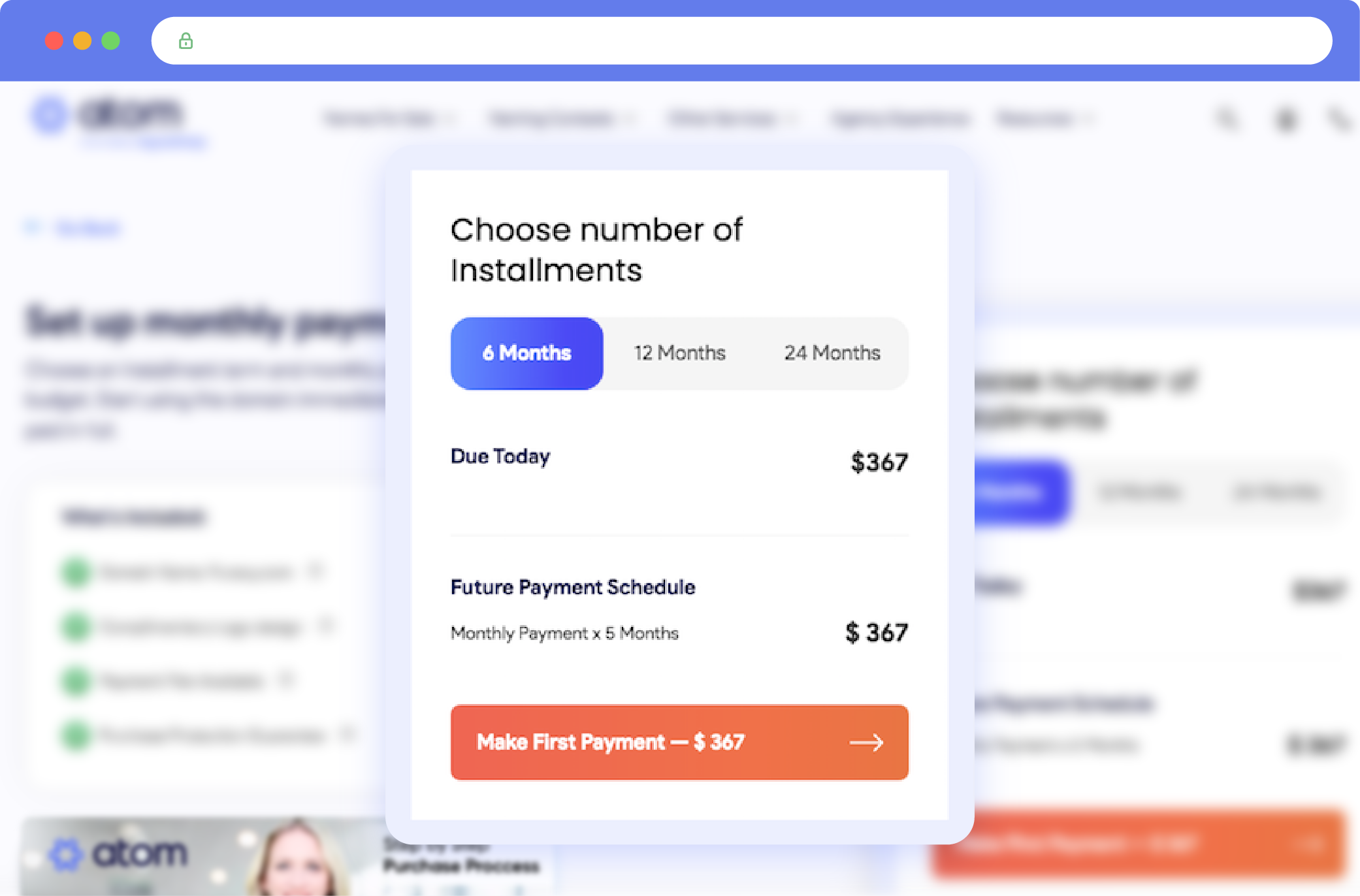 Sell Domain Names - Put Your Domains on Sale - Atom