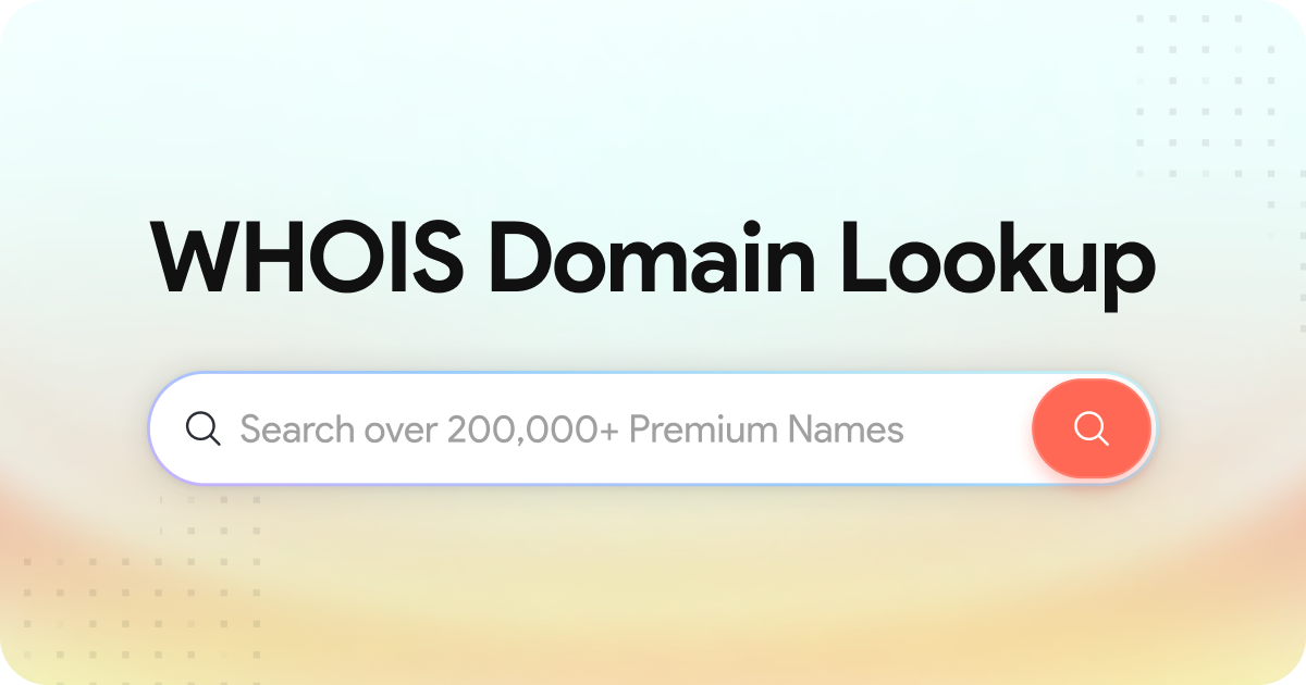 Free WHOIS Domain Lookup: See History & Current Owner